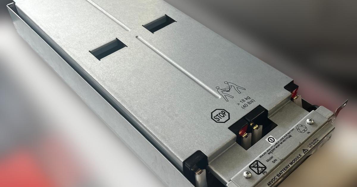 Battery cartridge APC RBC43, with new batteries – Tava Sistēma